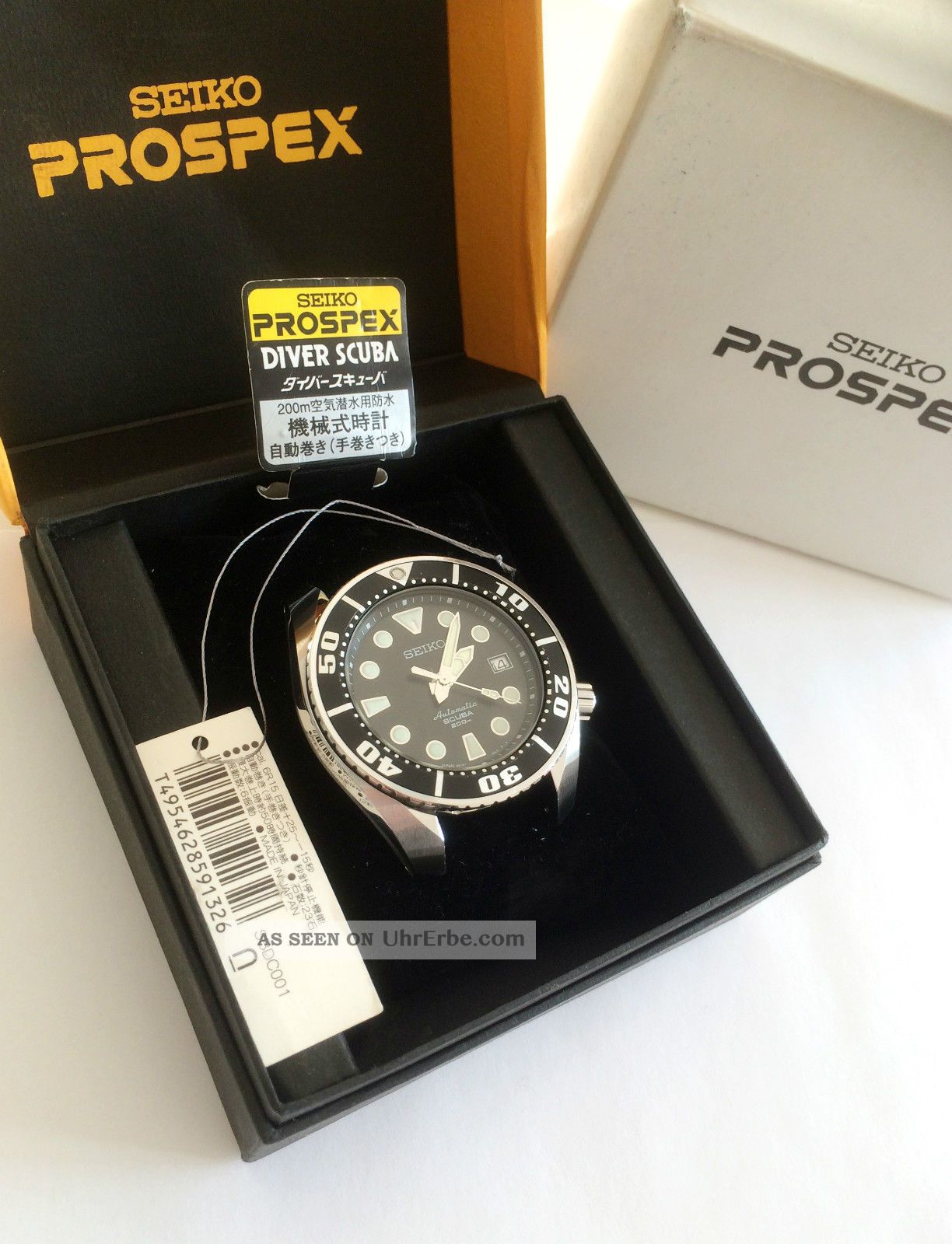 Seiko Sbdc001 Sumo Prospex Automatic Scuba Divers 200m 6r15