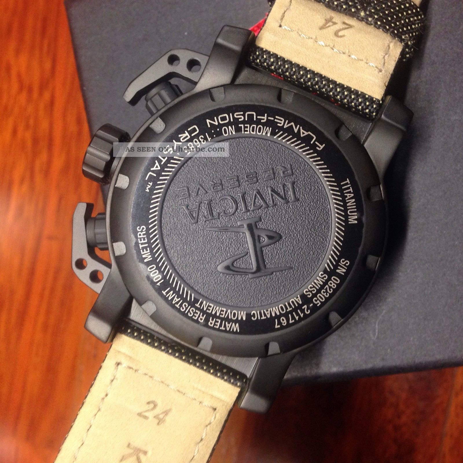 Invicta Corduba Enforcer Swiss Valjoux 7750 Auto Chrono 13684 Titanium