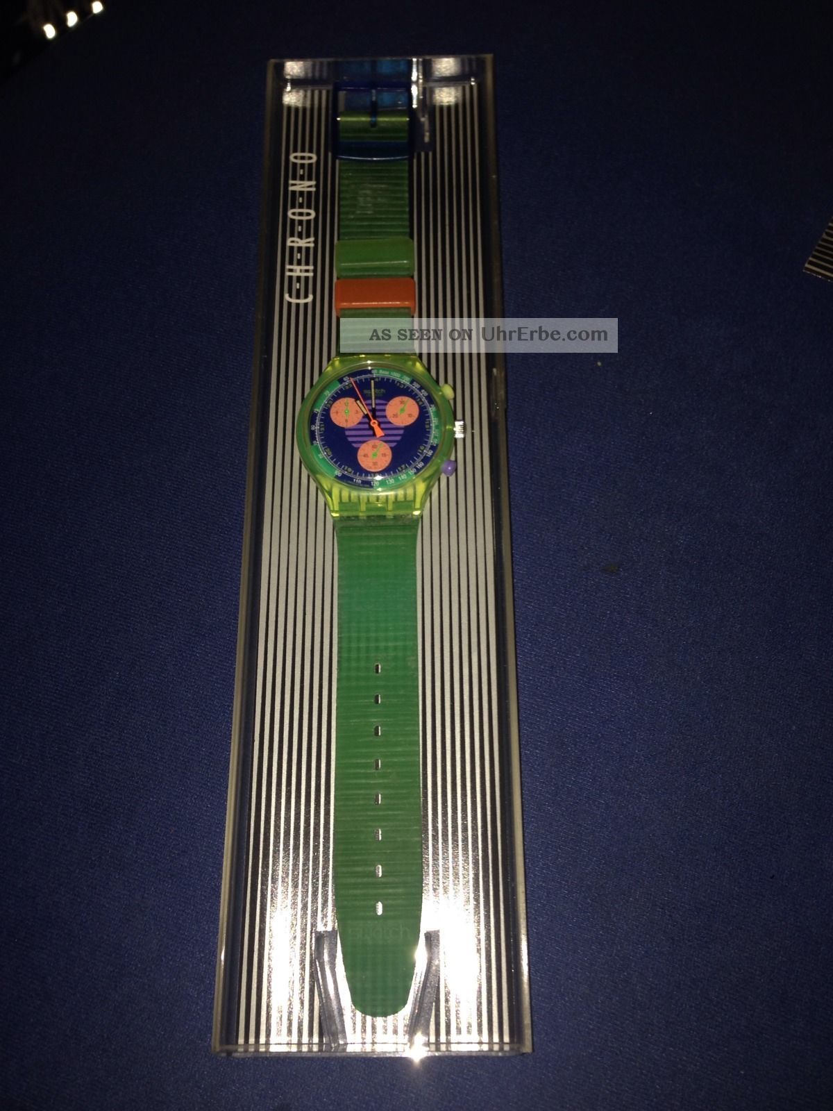 Swatch Chrono Scj100 Neo. & Ovp Aus 1991. Sammlerstück. Mit ...