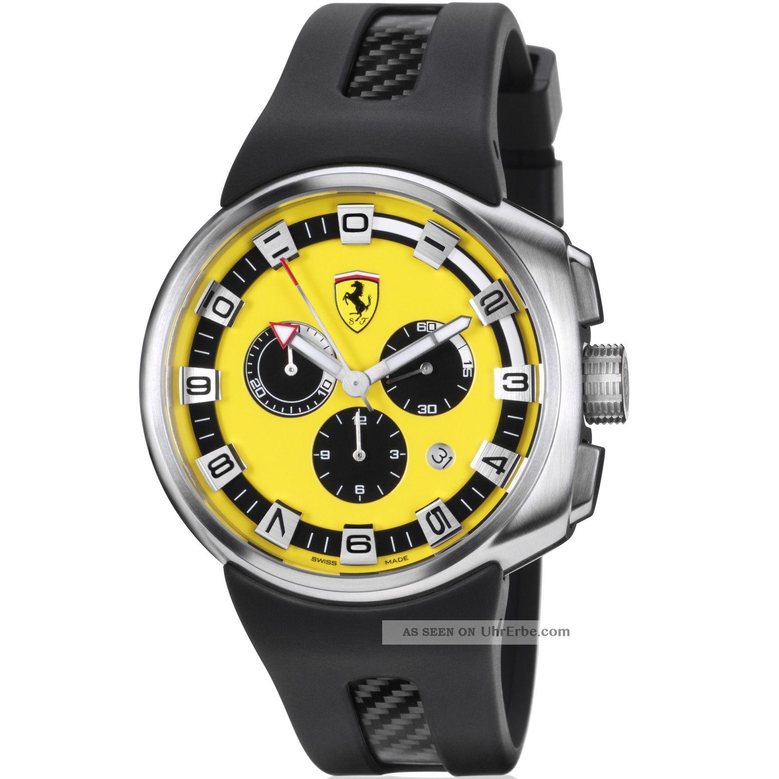 Ferrari F1 Podium Yellow Swiss Made Watches Uhr