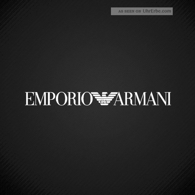 Emporio Armani Herrenuhr Ar0373, Ovp Uvp: 399€