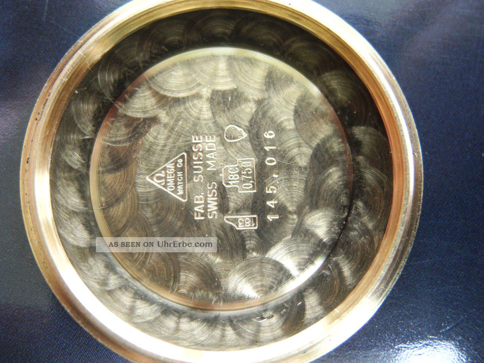 Omega Seamaster Chronograph 18k Gold, Referenz Nummer 145. 016