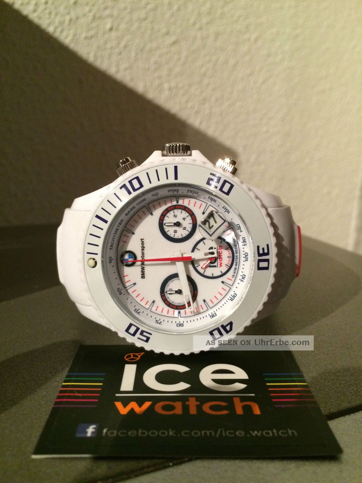 Ice Watch Bmw Motorsport Edition Big Big Chronograph Weiß Bm. Ch. We ...