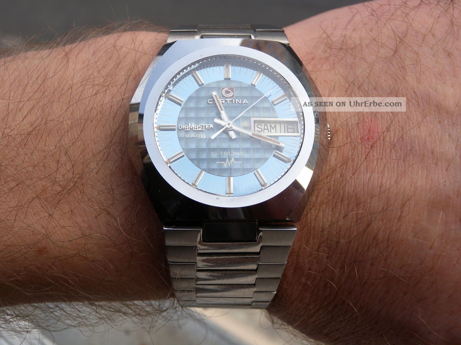 Certina Rado Diamaster C - Tronic Uhr Stimmgabeluhr Esa 9164 Vintage Watch