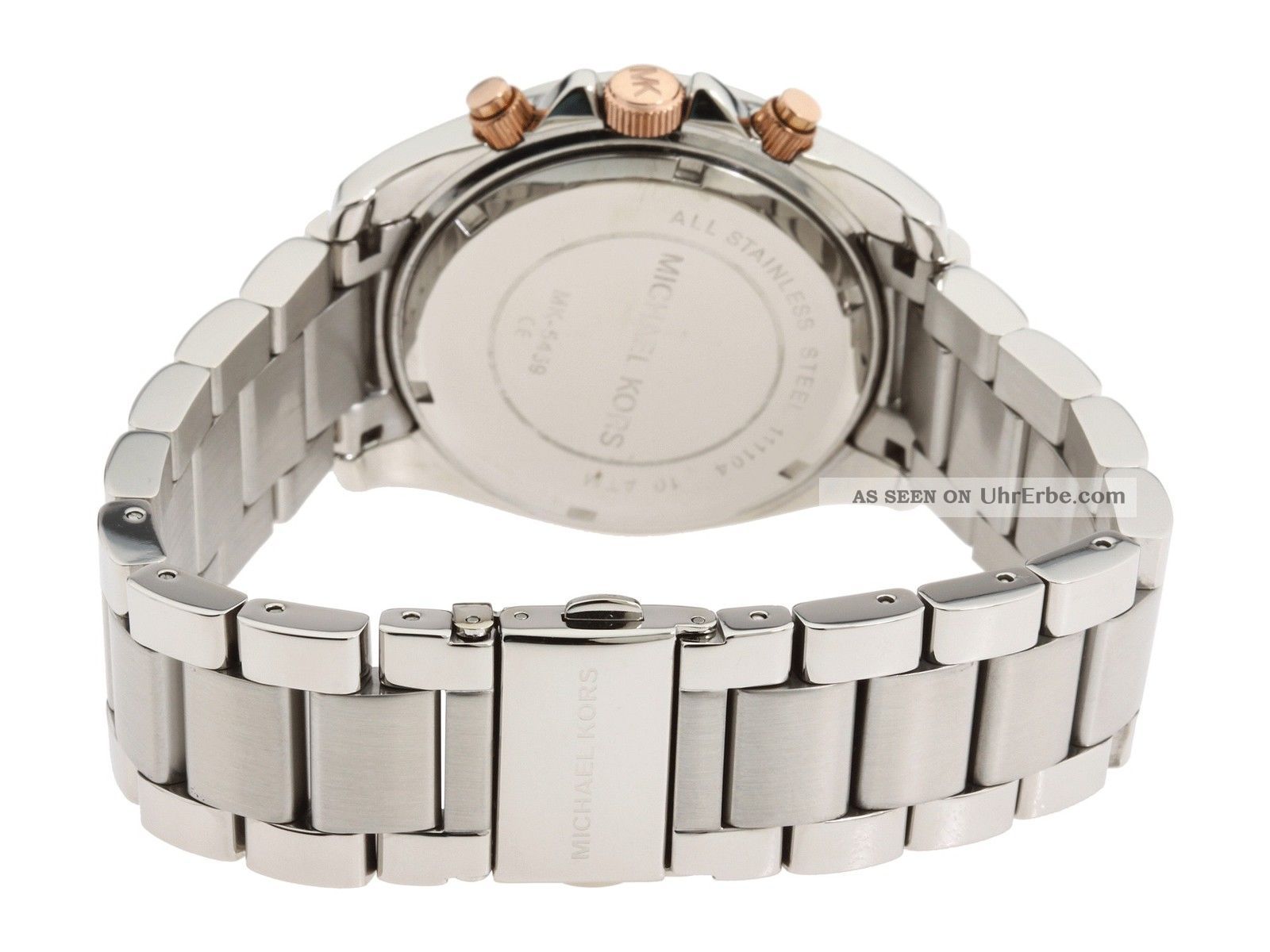 Michael Kors Mk5459 Damenuhr Armbanduhr Silber - Rosegold Ovp