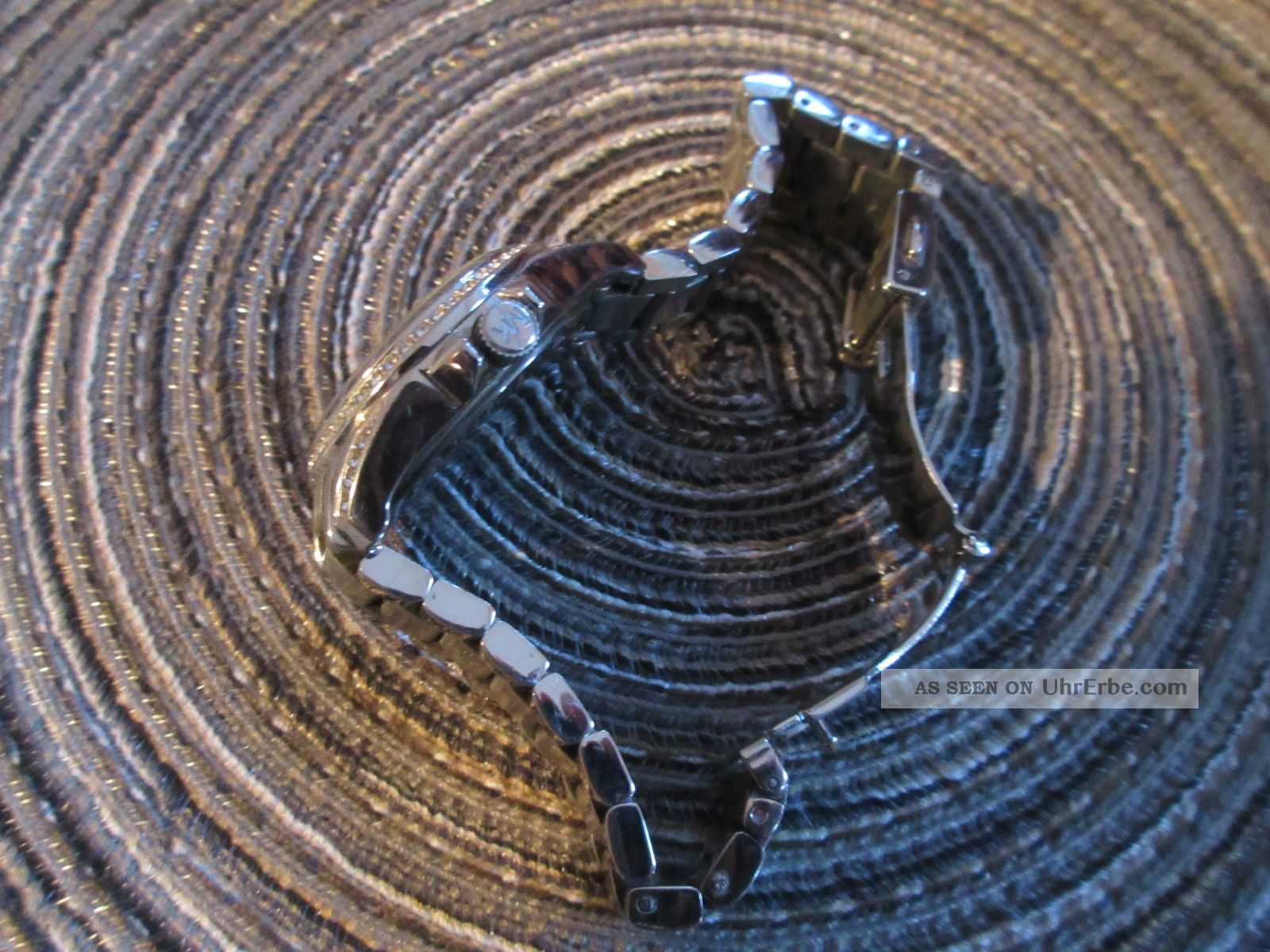 Michael Kors Mk5612 Chronograph Damenuhr Silber Edelstahl Zirkonia Uhr ...