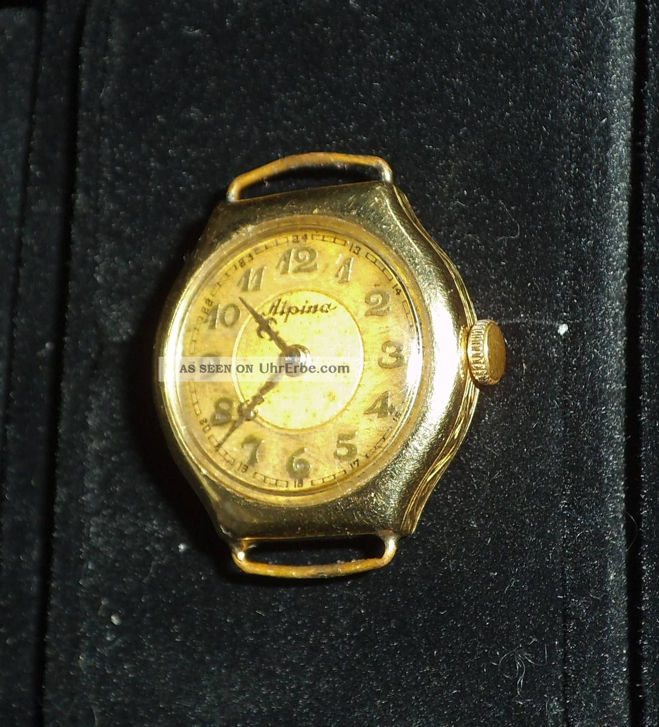 Verwunderlich Alpina Uhr Gold Alt Fotos