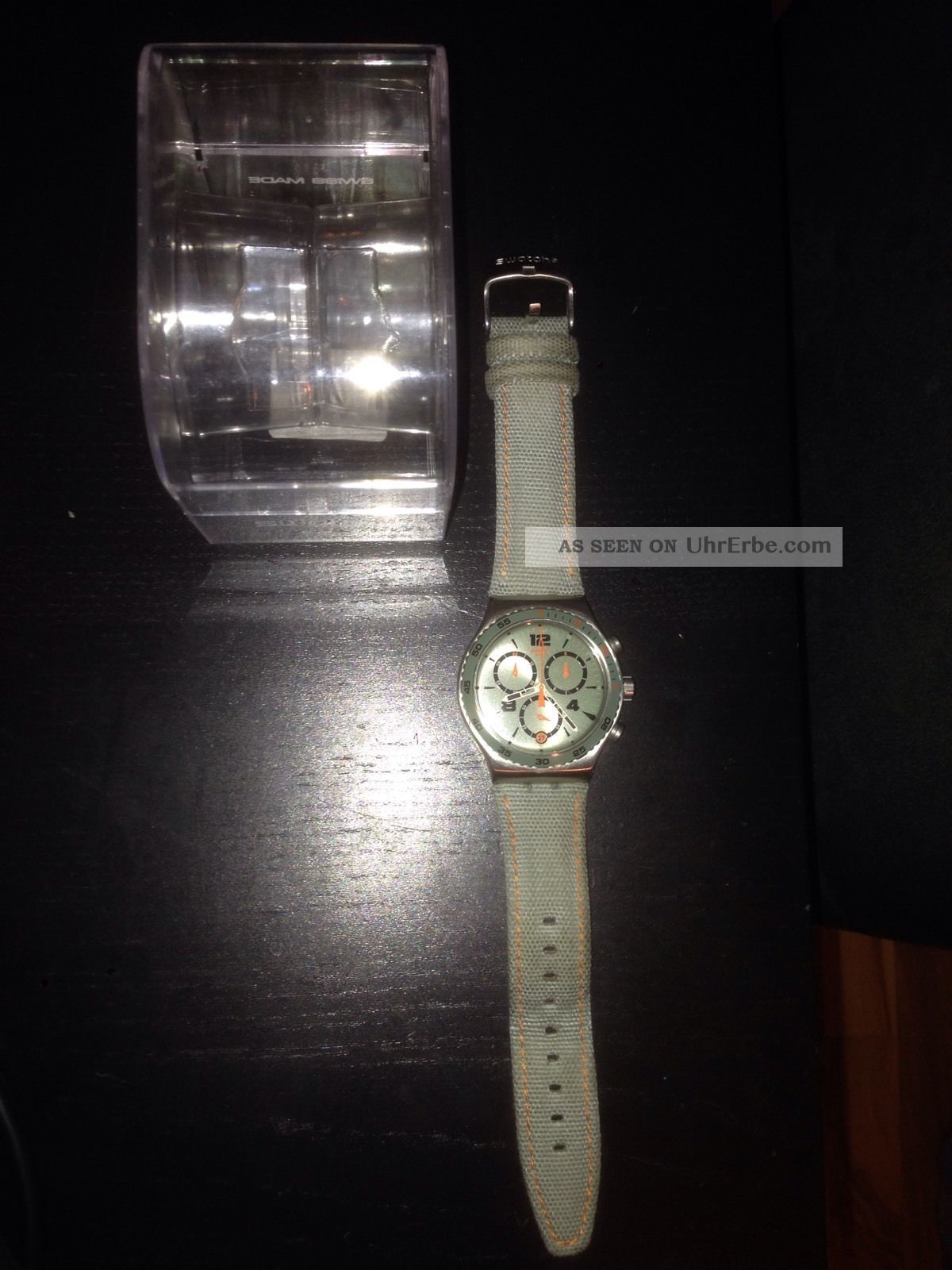 Swatch Uhr Irony Chrono - L ' Heure Du Marais (yvs402)