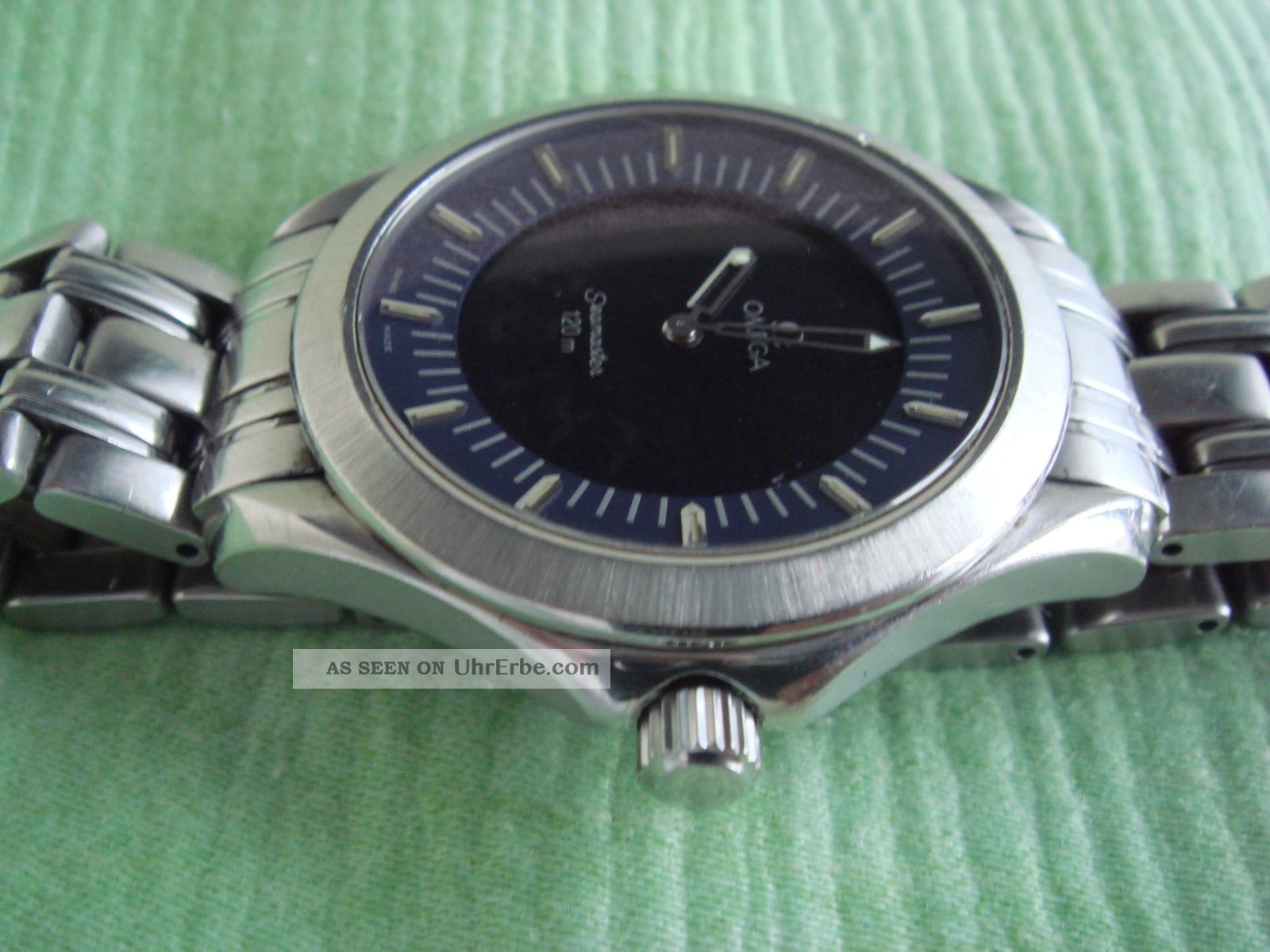 Omega Seamaster Multifunction Analog Digital Stainless Steel