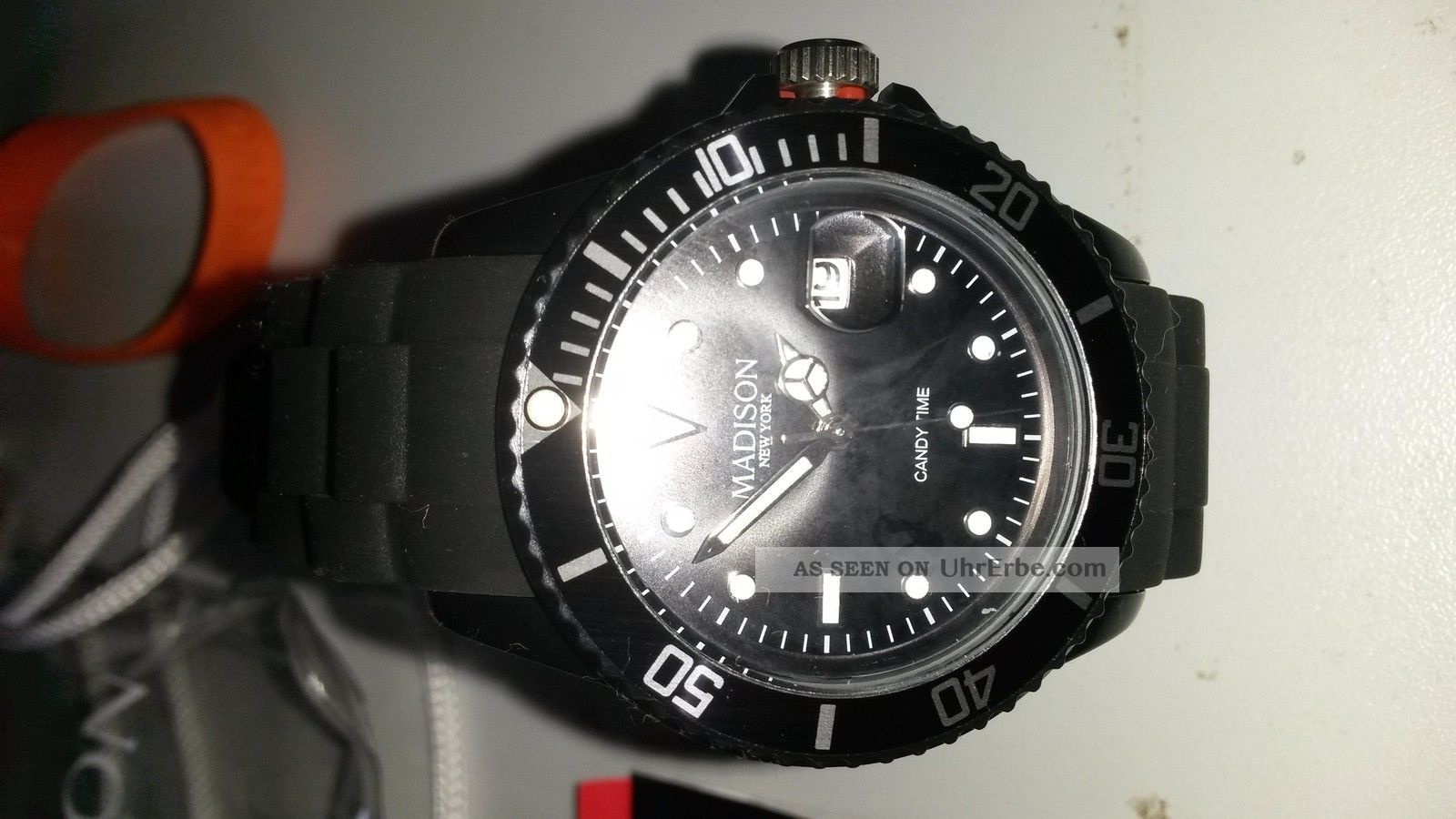 Uhr Armbanduhr Madison York Candy Time Schwarz
