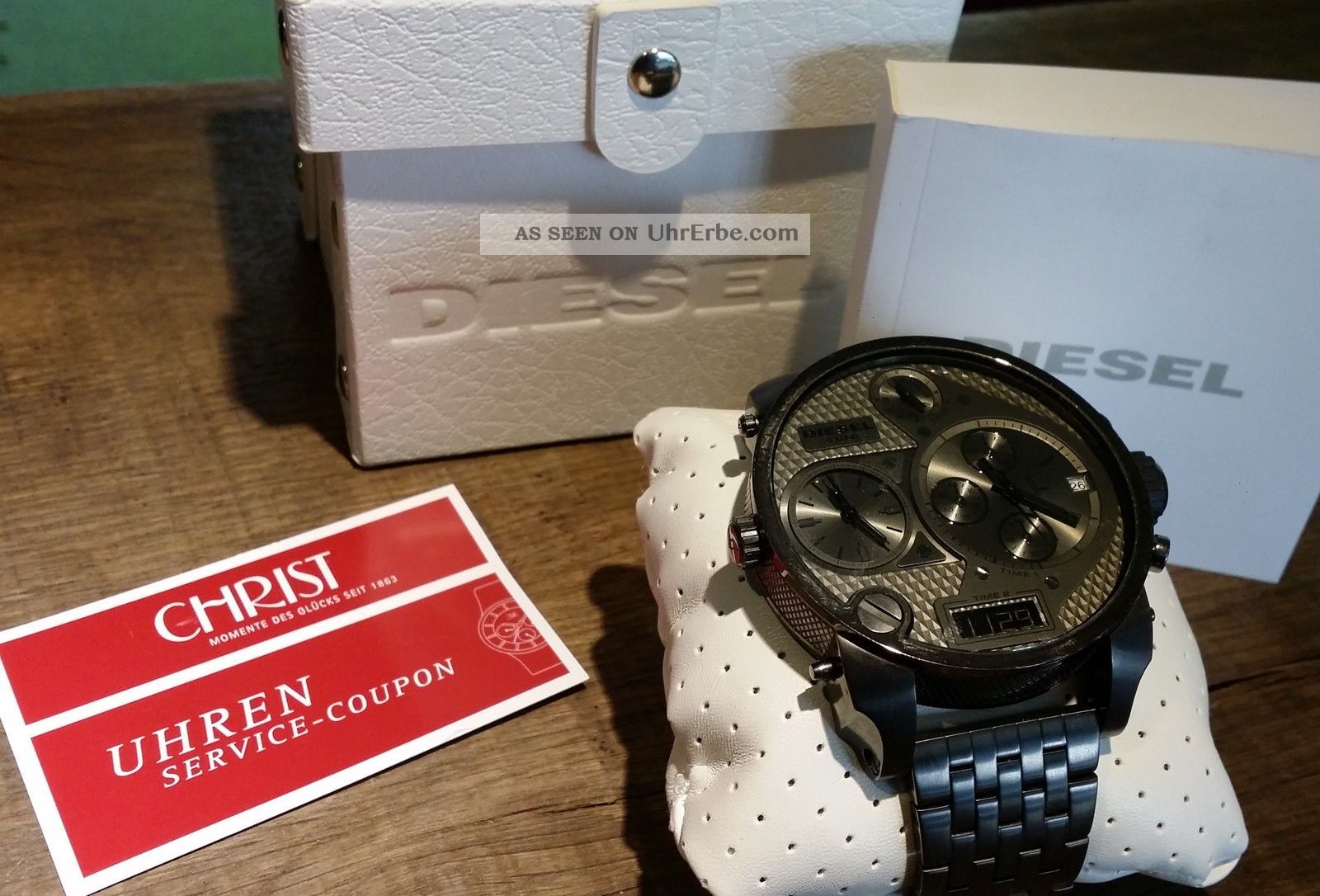 Diesel Dz7247 Chronograph Armbanduhr Für Herren Xxl Mega Mit Restgarantie