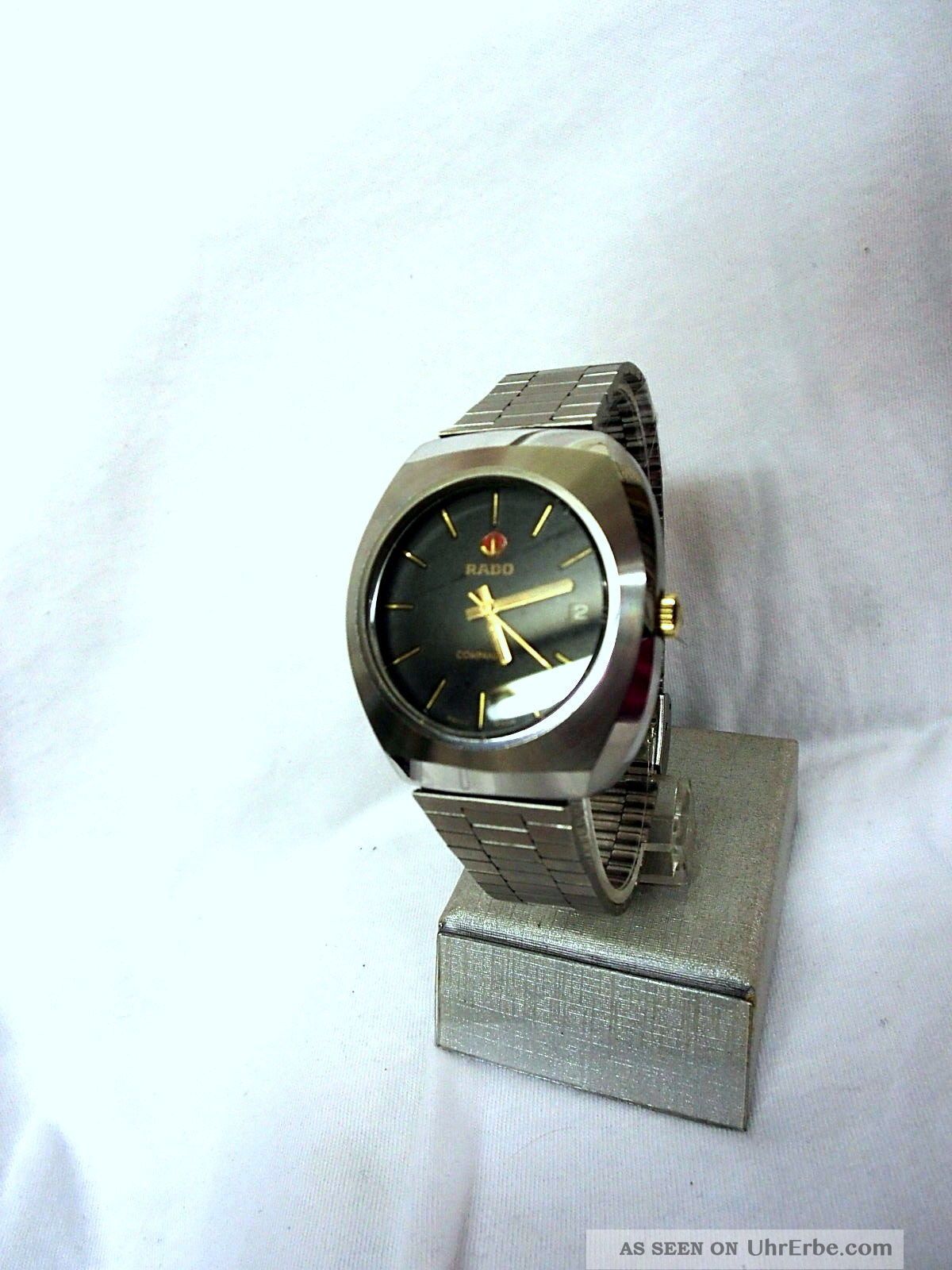 Rado - Companion Herren Eta Kaliber. 2873 / 25 Jewels Edelstahl ...