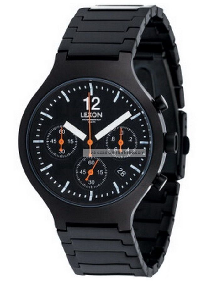 Lexon Lm 117nn Design Chronograph Discover Herrenuhr Edelstahl Uhr ...