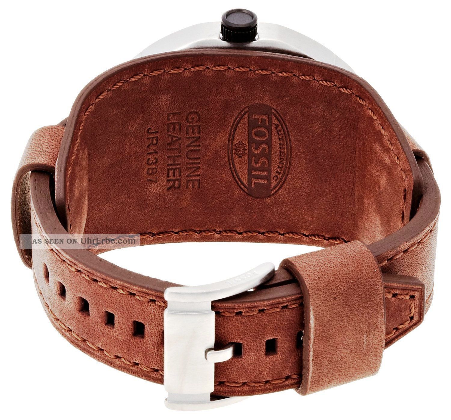 Fossil Herren Armbanduhr Leder Jr1387,
