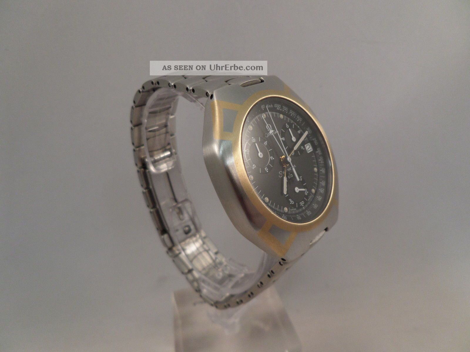 Omega Seamaster Polaris Kal. 1675 Stahl / Gold 18k / 750 Chronograph ...