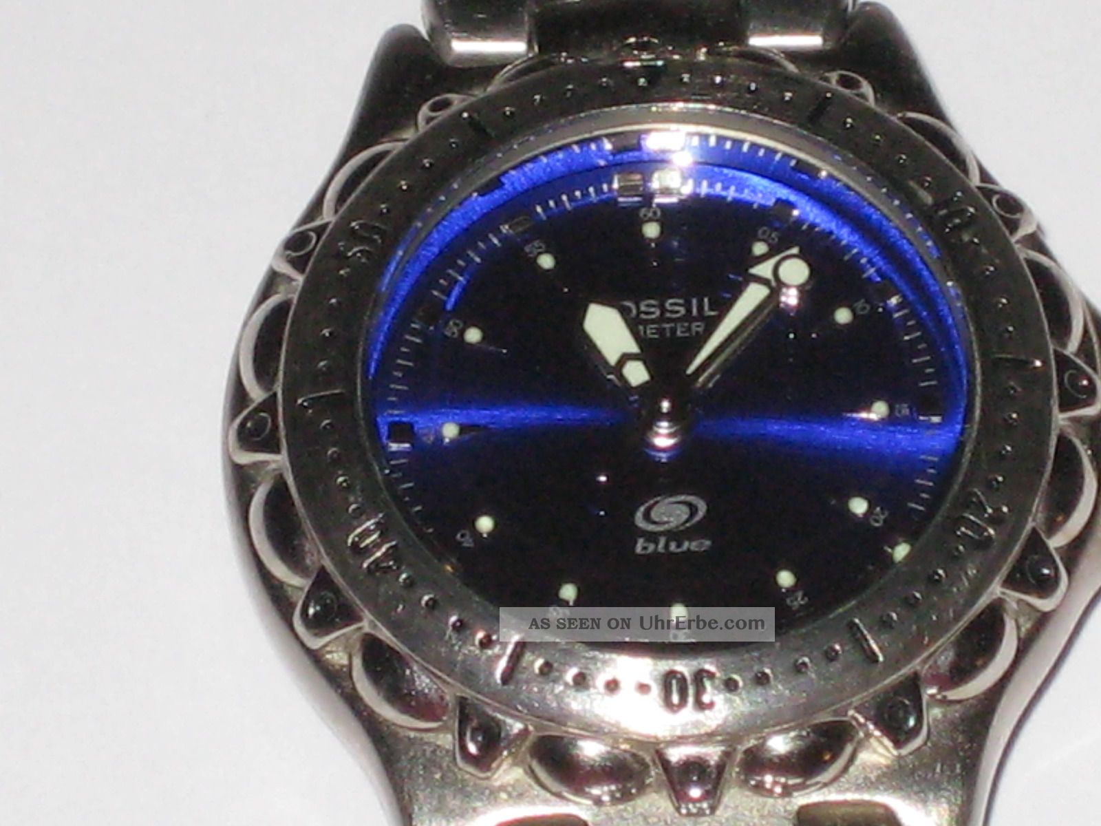 Fossil Damen Blue Water Resistant Watch Am - 3099 Uhr