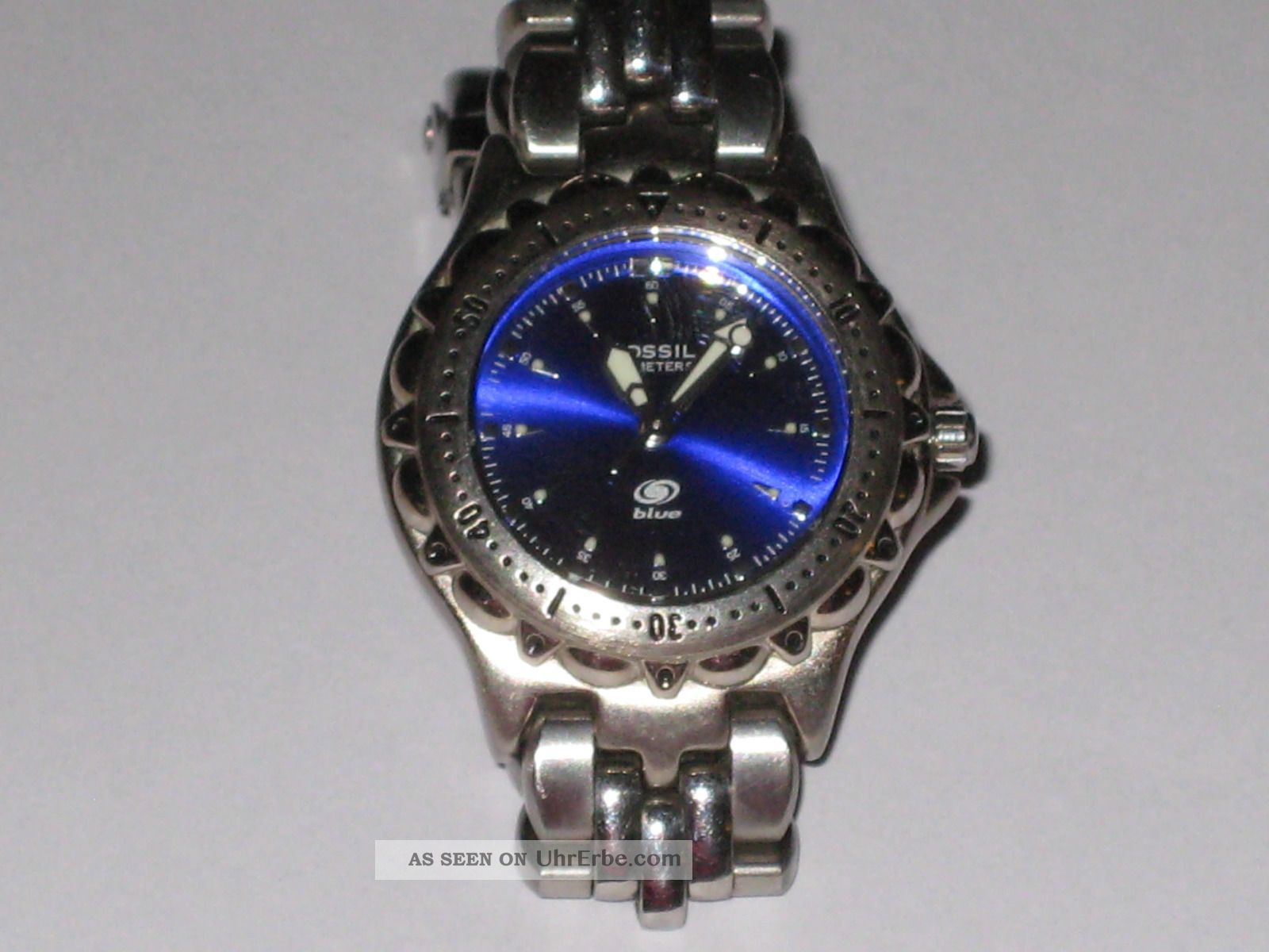 Fossil Damen Blue Water Resistant Watch Am - 3099 Uhr