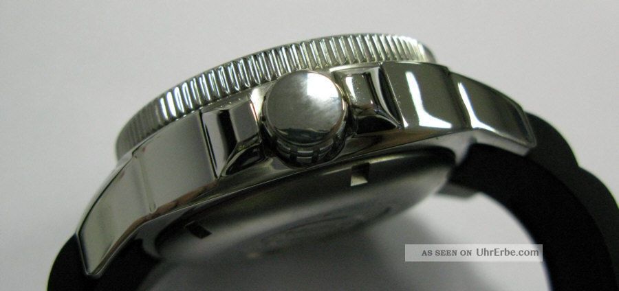 Barbos Seamaster Armbanduhr Taucheruhr Uhr Blau 2000m Saphir