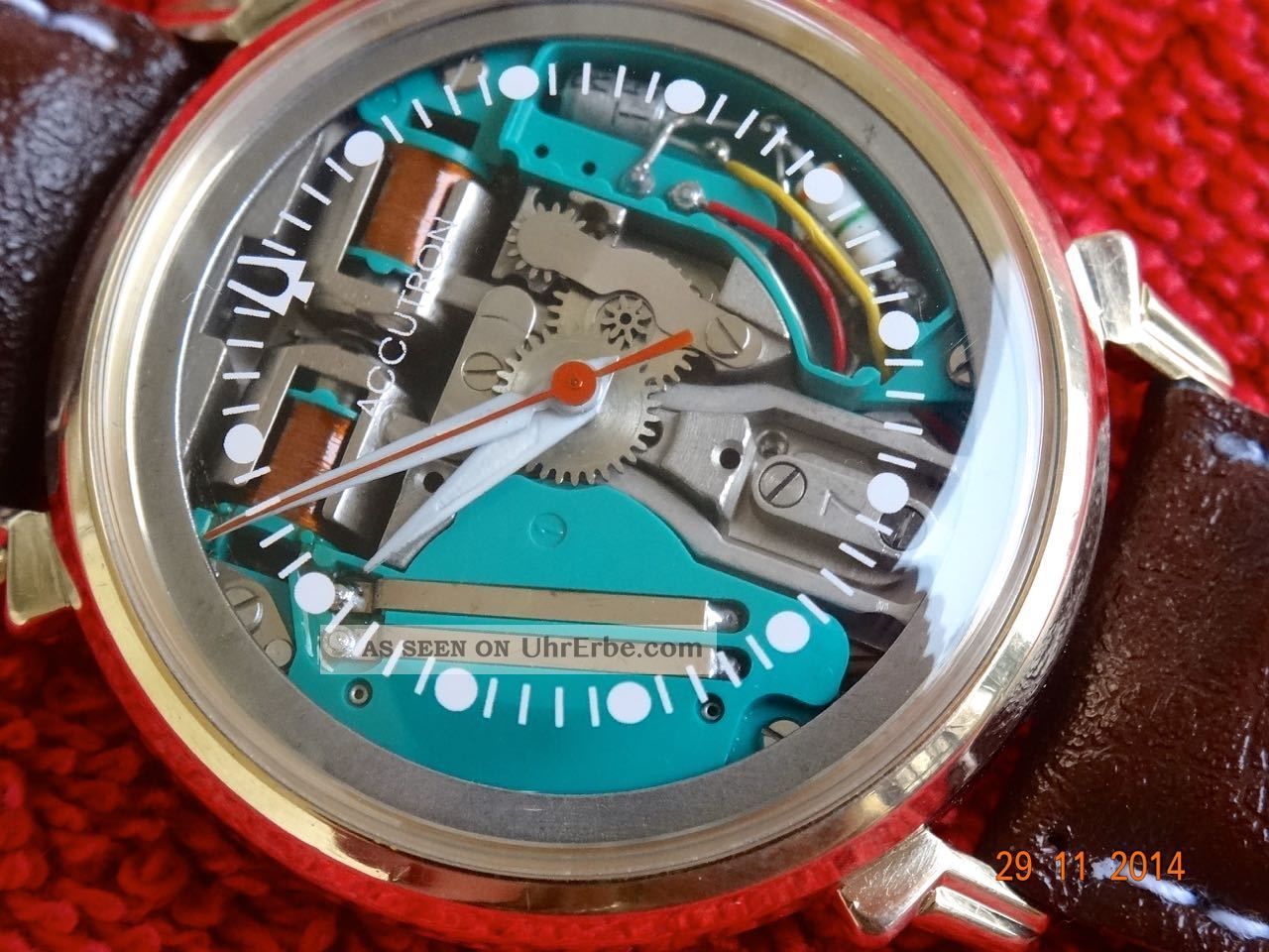Bulova Accutron Bj. 1964 Armbanduhr Für Herren