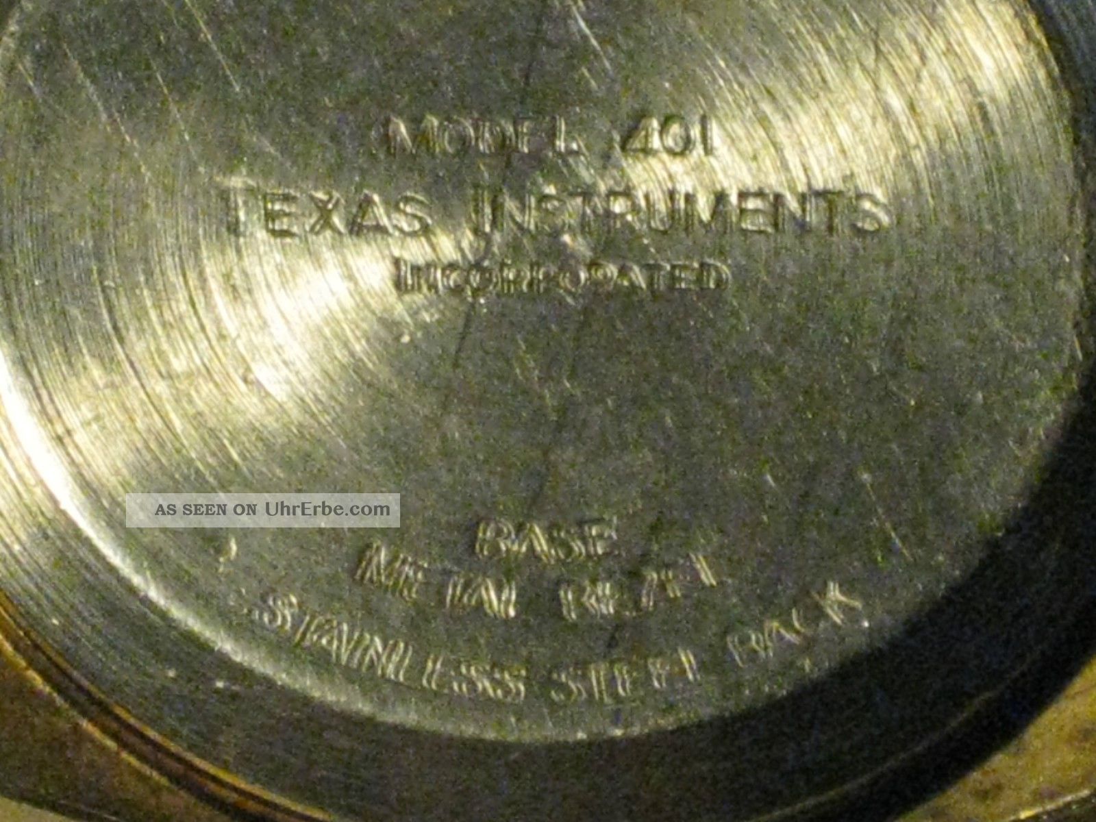 70er Jahre Led Uhr Von Texas Instruments, Model 401