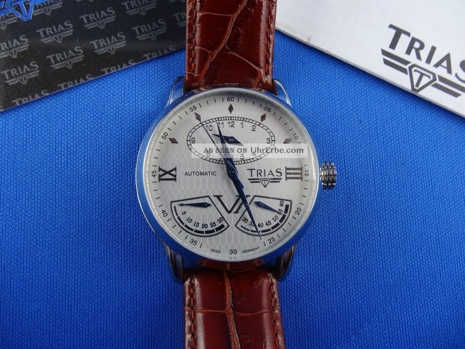 Herrenarmbanduhr Trias Automatic, Kaum Getragen