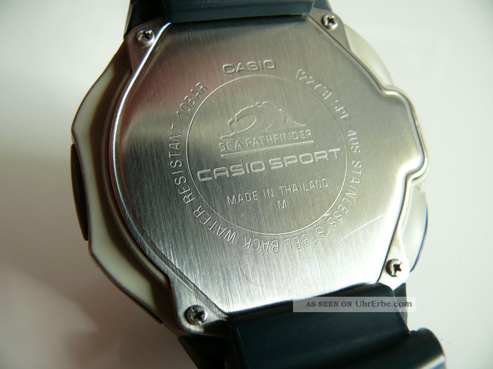 Casio Spf - 40s 2273 Sea Pathfinder Mondphasen Baro Kompass Herren ...