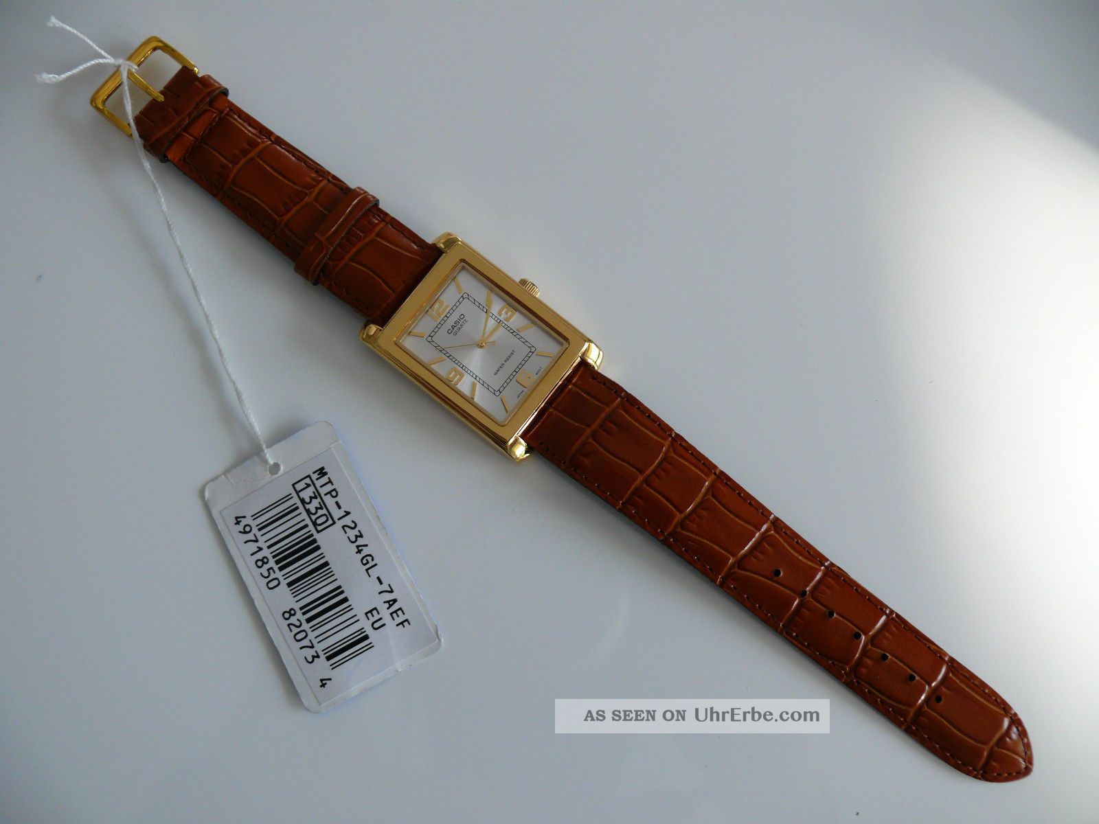Casio 1330 Mtp - 1234 Klassik Herren Armbanduhr Gold Vergoldet Uhr