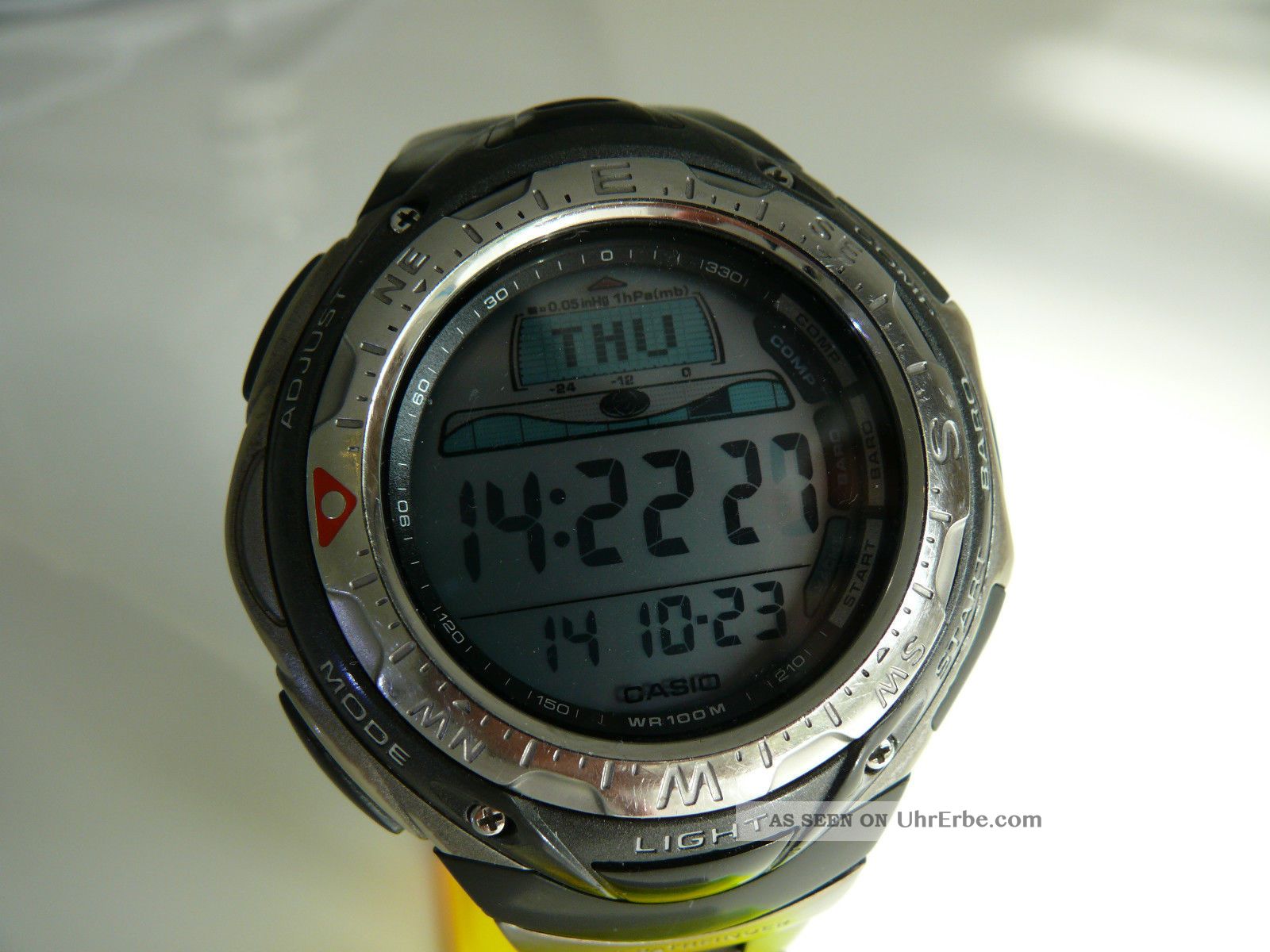 Casio Spf - 40 2273 Sea Pathfinder Mondphasen Baro Kompass Herren ...