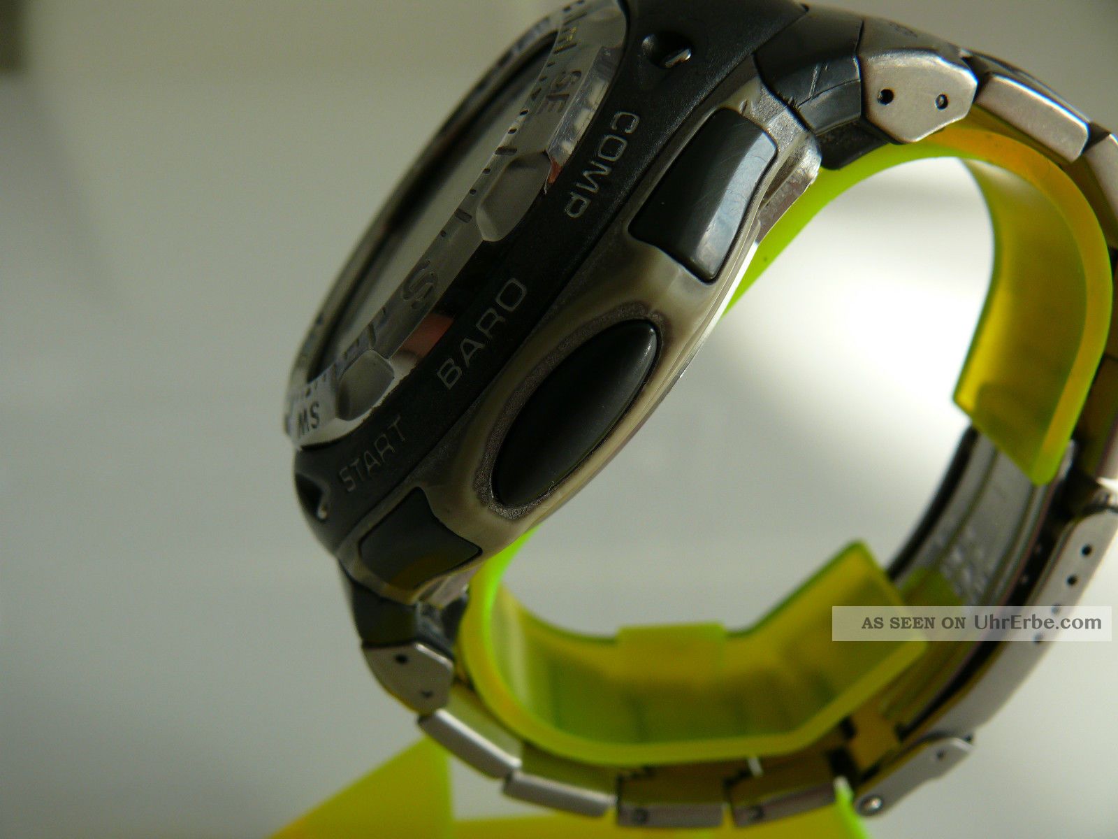 Casio Spf - 40 2273 Sea Pathfinder Mondphasen Baro Kompass Herren ...