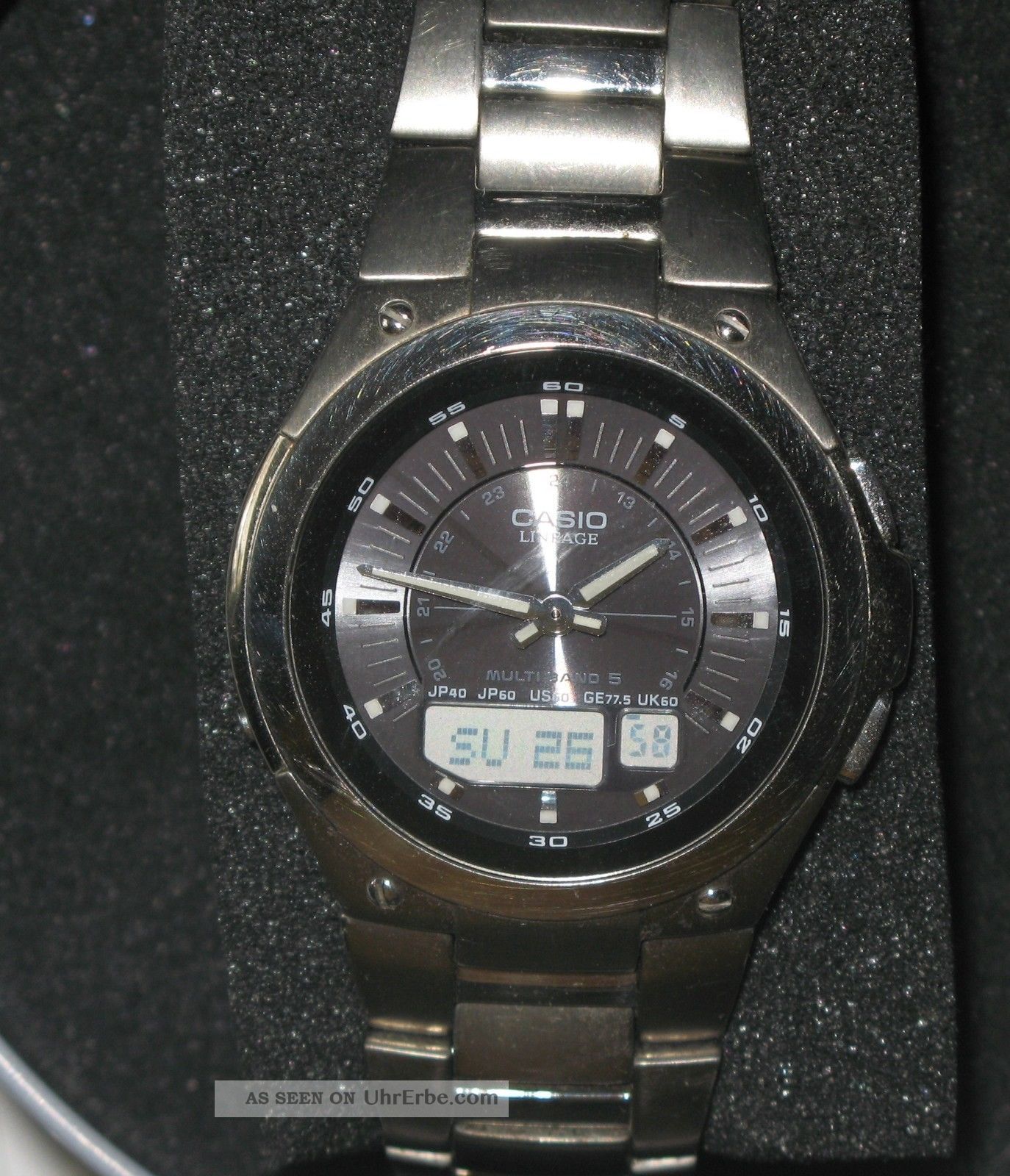 Casio Titan Funkuhr Wva - M150tde - 1aer Solar Orig. Verpackung S. Gut ...