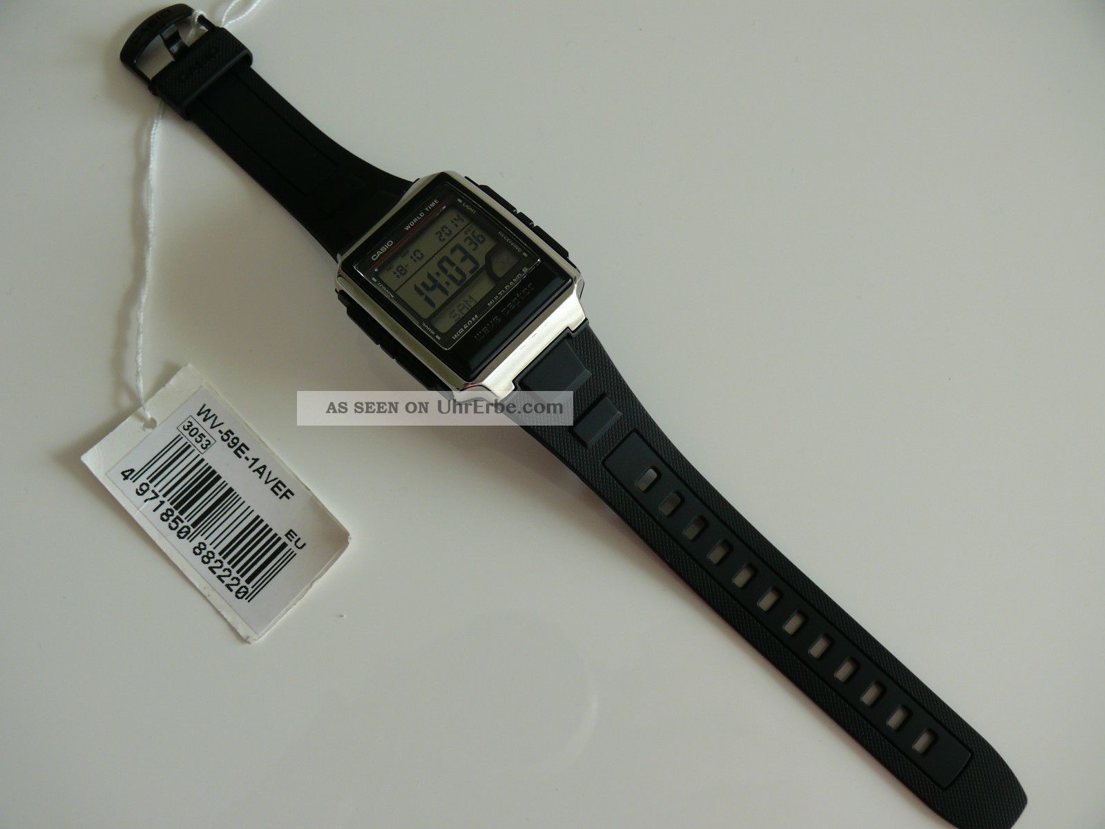 Casio Wv - 59e - 1avef 3053 Multi Band 5 Herren Funkuhr Armbanduhr Wave ...