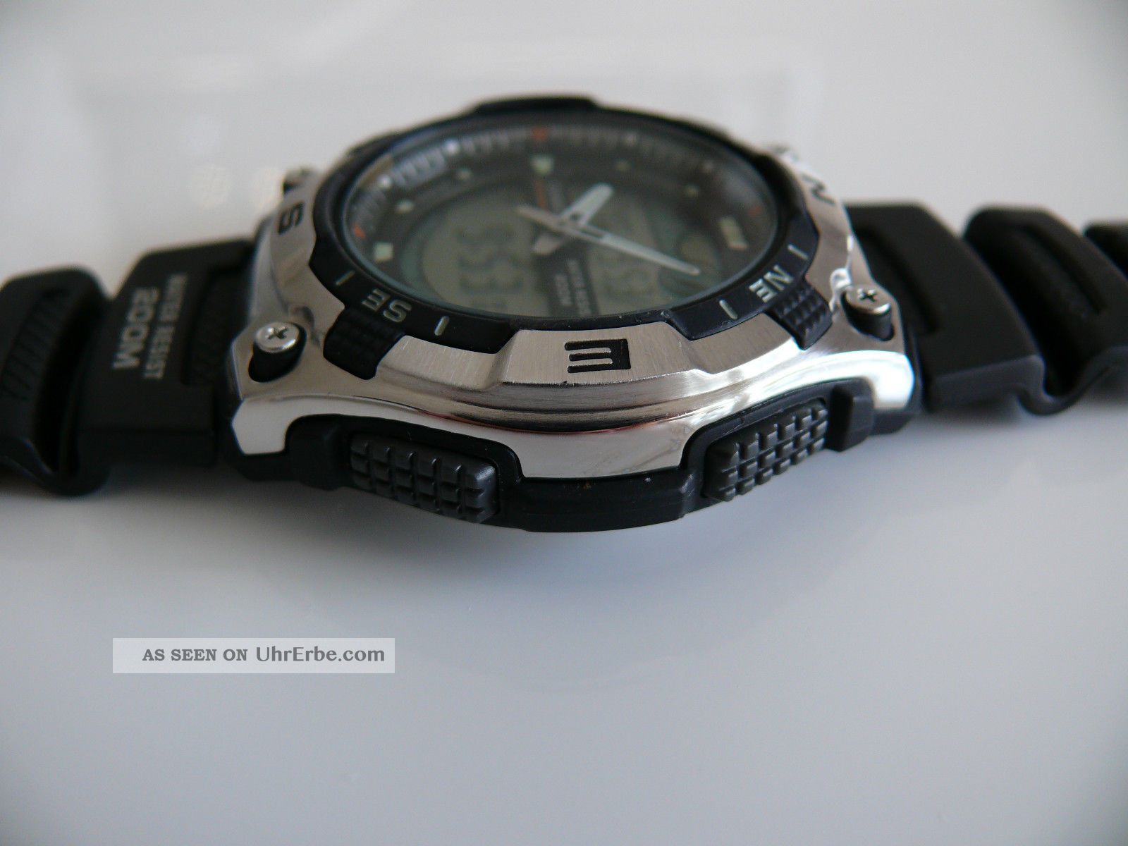 Casio Aqw - 100 5028 Mondphasen Gezeitengrafik Herren Armbanduhr Watch