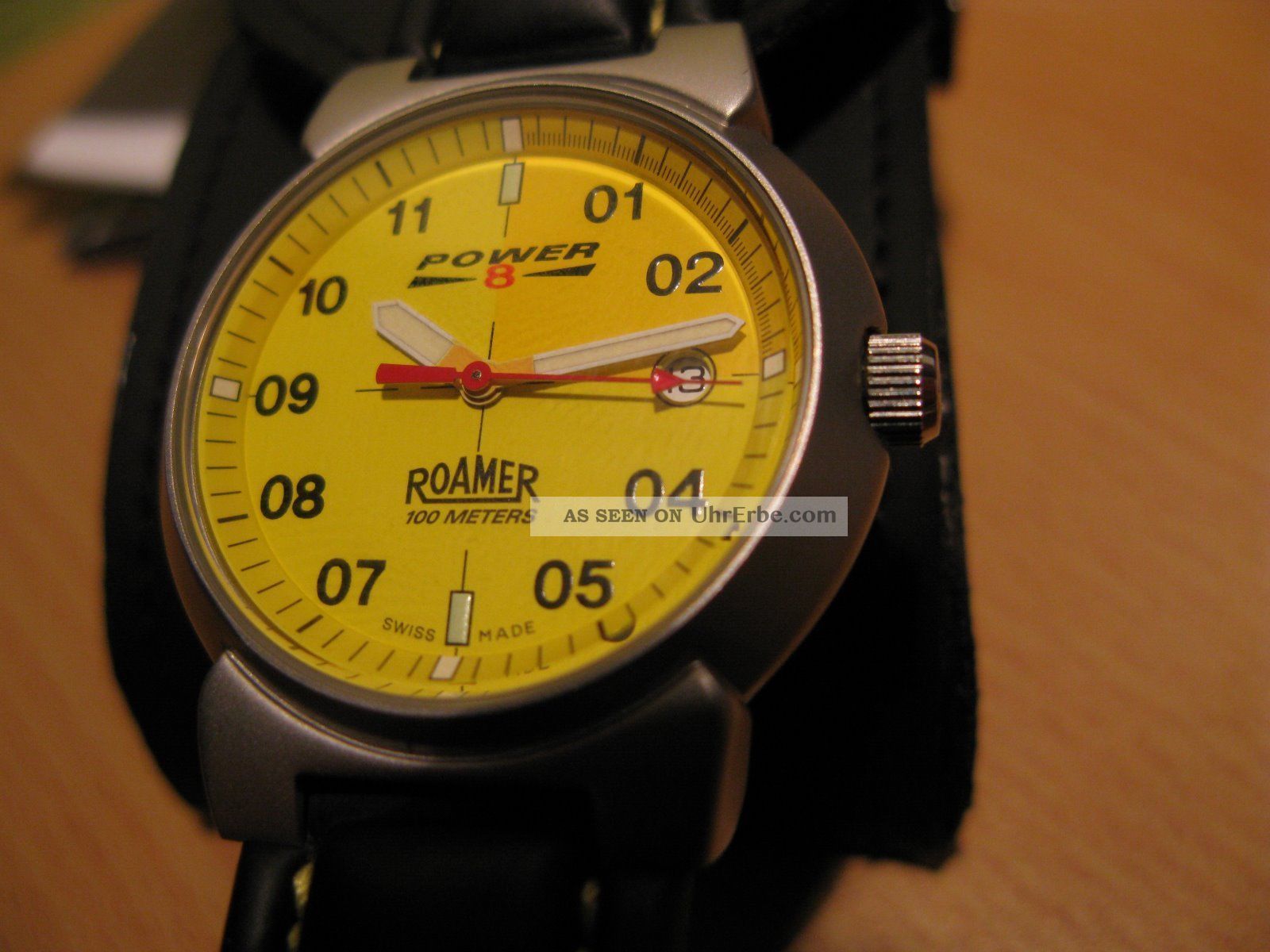 Roamer " Power8 " Unisex Uhr (swiss Made) Analog, Datum