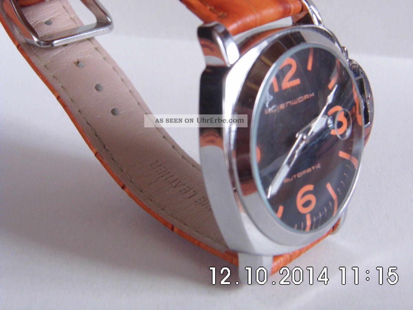 Herrenuhr Alienwork, Wie Parnis Automatic, Optik, Riesige Männeruhr Neuwtg