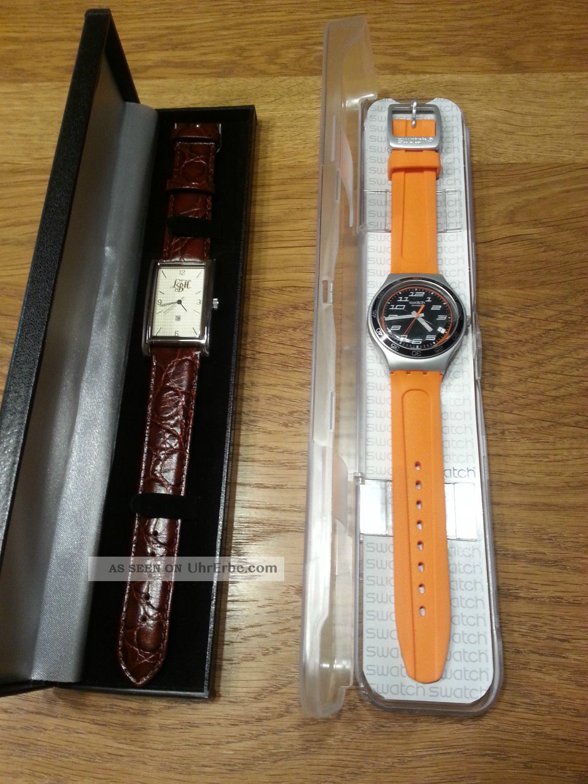 Uhren Von Swatch Und Leon Beide