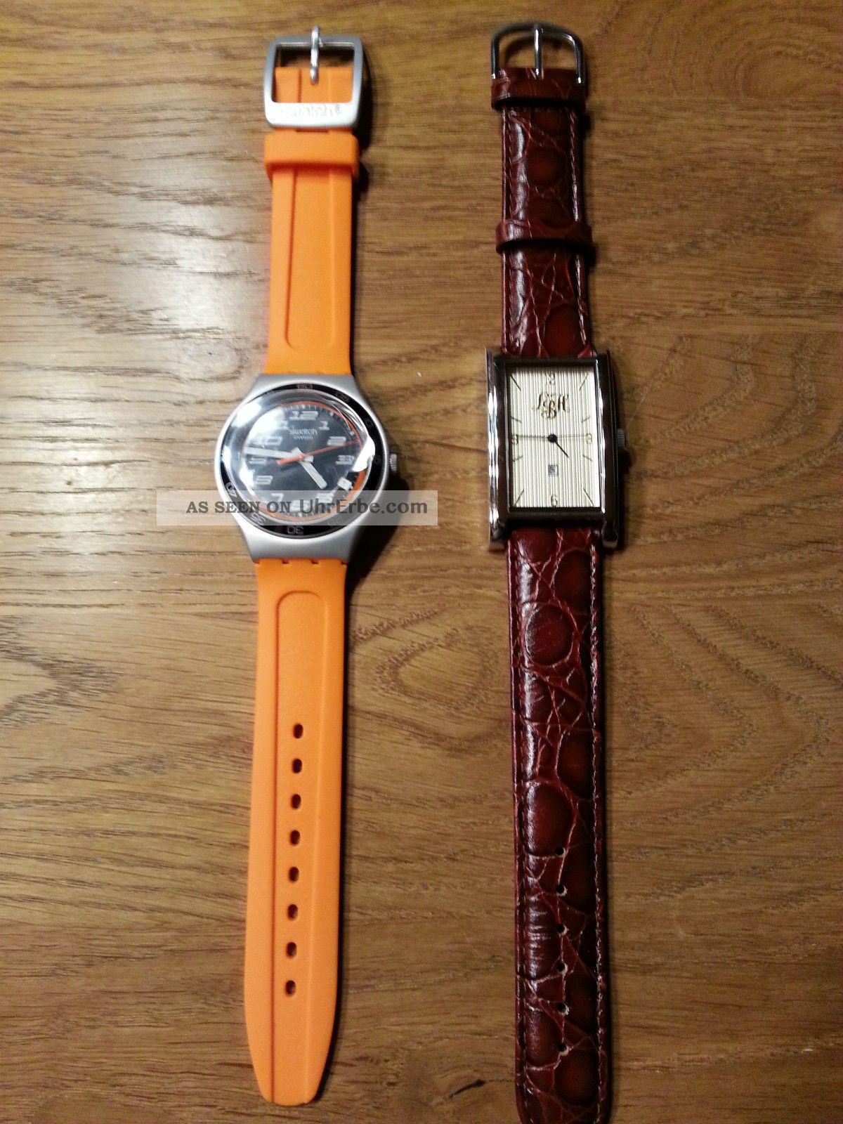 Uhren Von Swatch Und Leon Beide