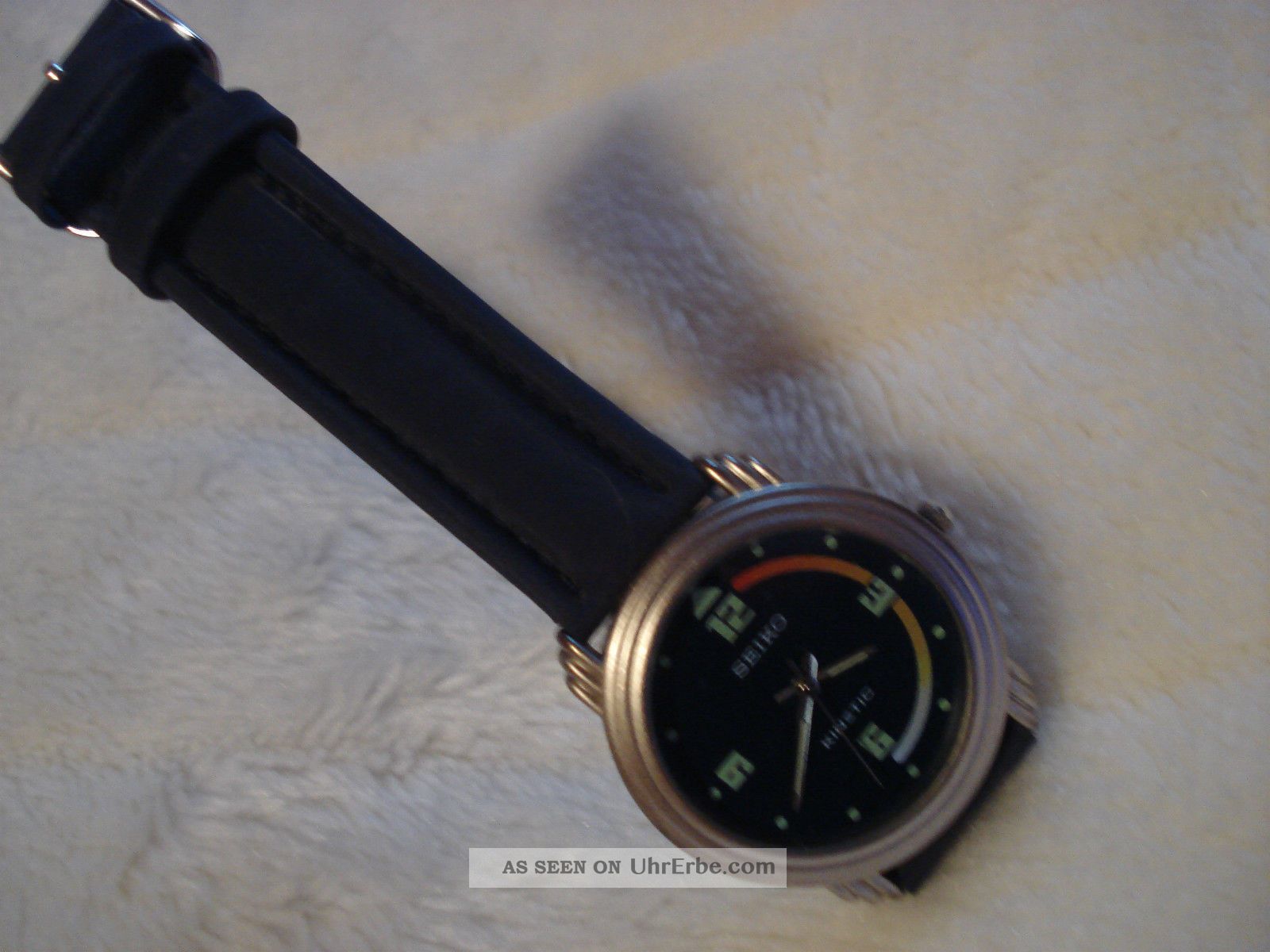 Casio Kinetic Seltene U. Sehr Schöne Casio - /herrenuhr Neuwertig