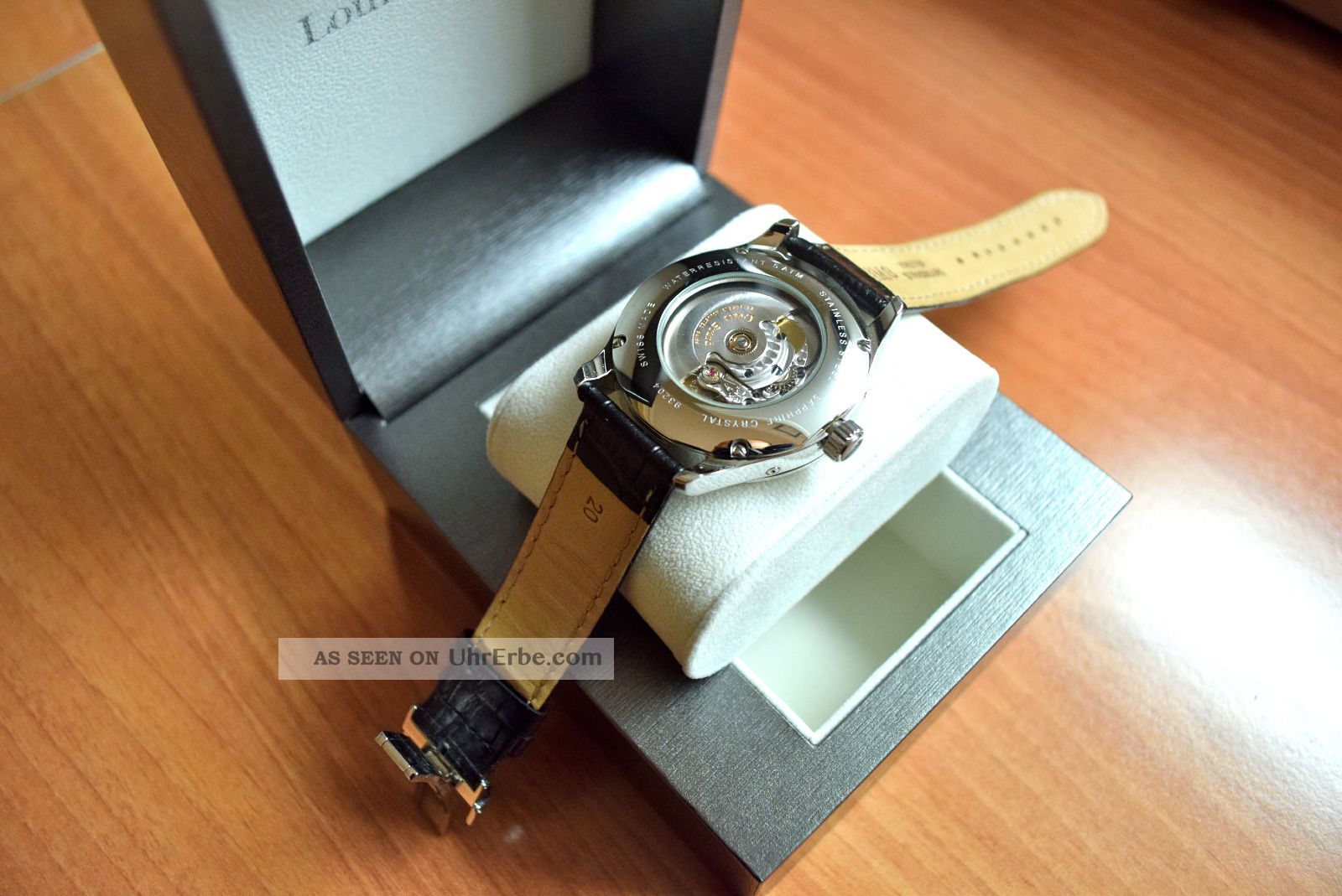 Louis Erard Uhr 40mm Mond Ewiger Kalender Skeleton Swiss Automatik Ref ...