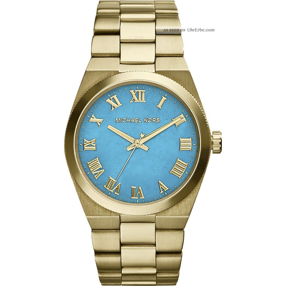 Michael Kors Damenuhr Armbanduhr Vergoldet Channing Brooks Mk5894