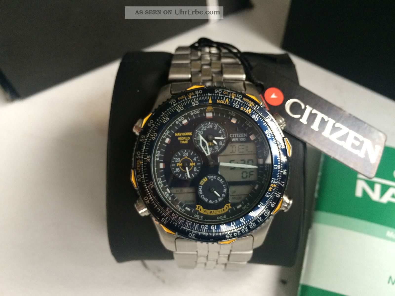 Citizen Promaster Navihawk Blue Angels Armbanduhr Für Herren (jn0040 - 58l)