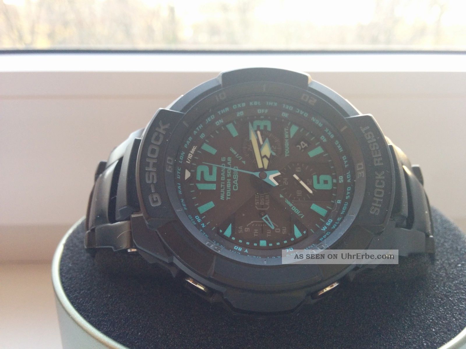 Casio G - Shock Gw - 3000bd - 1aer Uhr Funk, Solar Edelstahl Neuwertig
