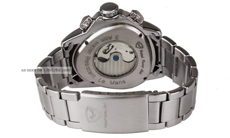 British Racing Club - Modell Le Mans Noir - Automatikuhr, Herrenuhr, Ovp