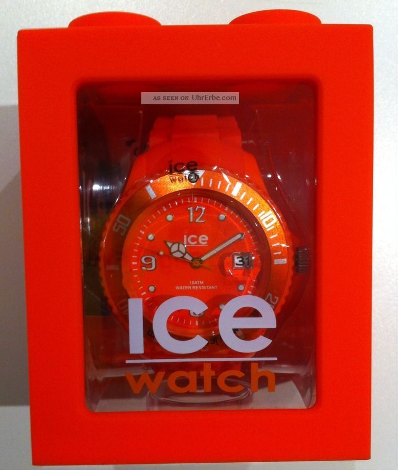 Ice - Watch Uhr Neon Rot Red Big Big Ice - Summer & Ovp