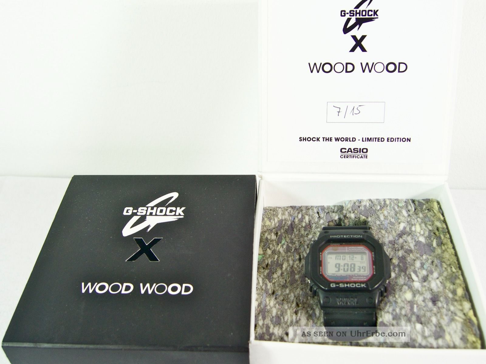 Casio G Shock X 5600 Wood Wood - Limited To 15pcs Worldwide - Rare