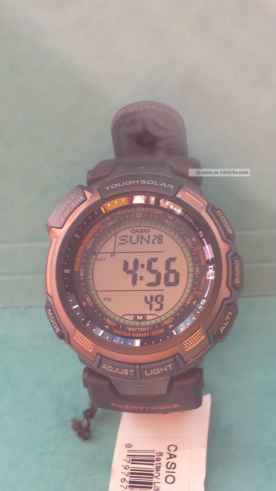 Casio Protrek Paw 1300b - 4 Slim - Version Funk&solar Rari