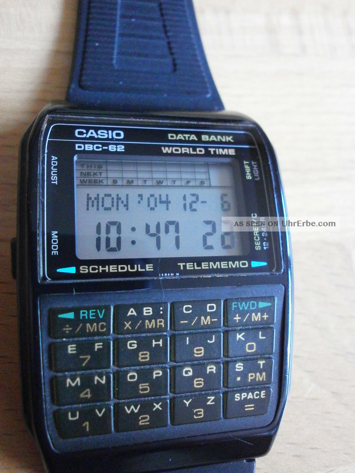 Casio Dbc - 62 Armbanduhr Vintage Made In Japan