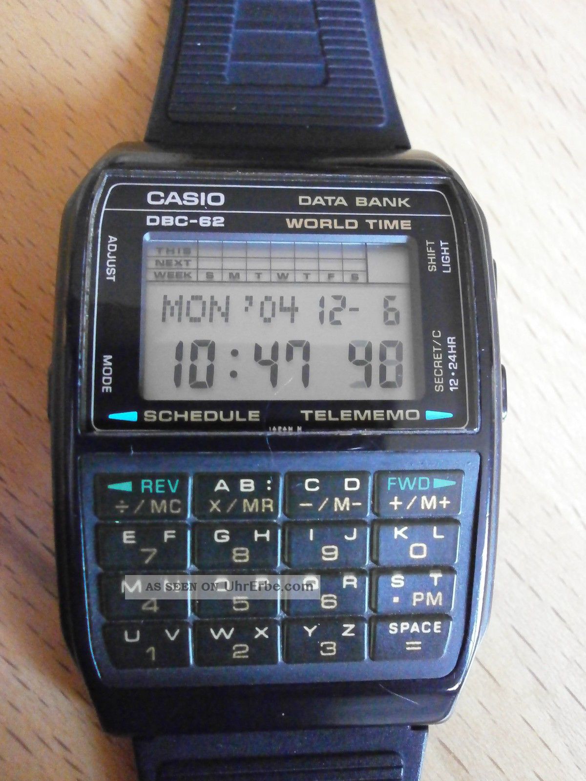 Casio Dbc - 62 Armbanduhr Vintage Made In Japan