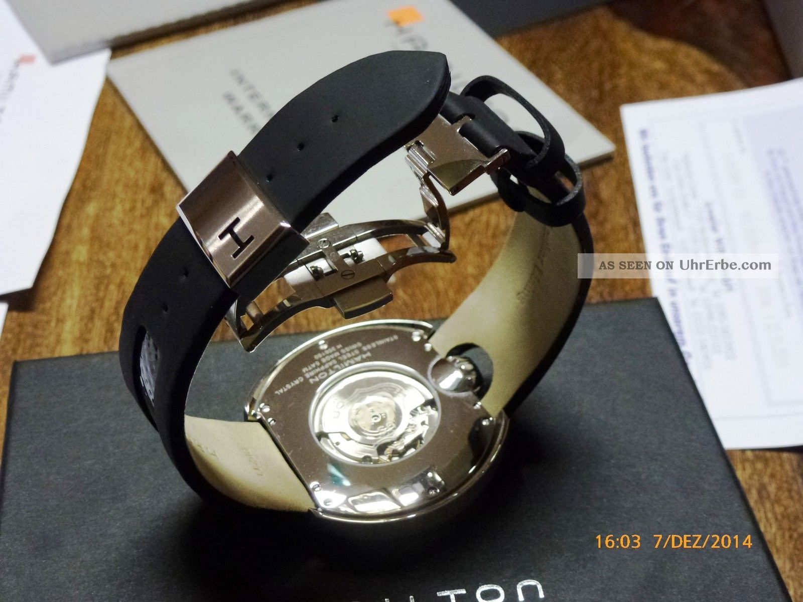 Hamilton Us 66 Power Reserve - Limitierte Auflage - 2008 Stück - Design Pur