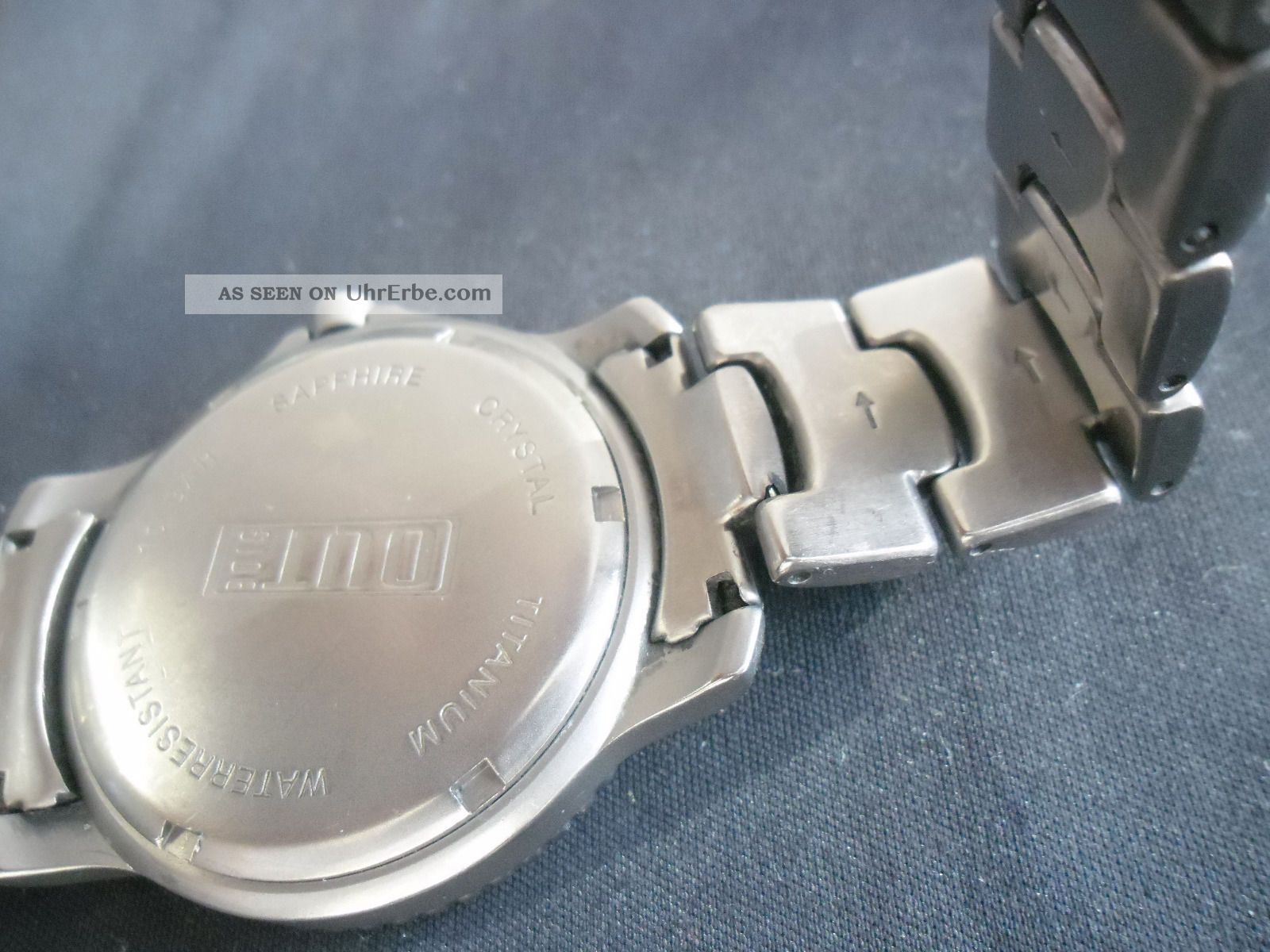 Boccia Outside Titanium Herren Uhr Mit Eta - Werk, Saphirglas, 10atm