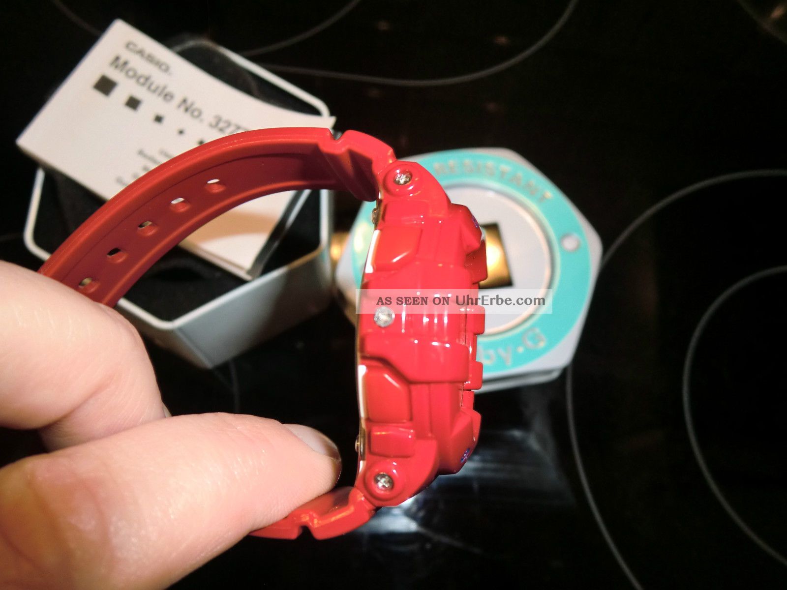Casio Baby G - Module 3277 - Rot - Shock Resistant - Wasserdicht - Inkl ...
